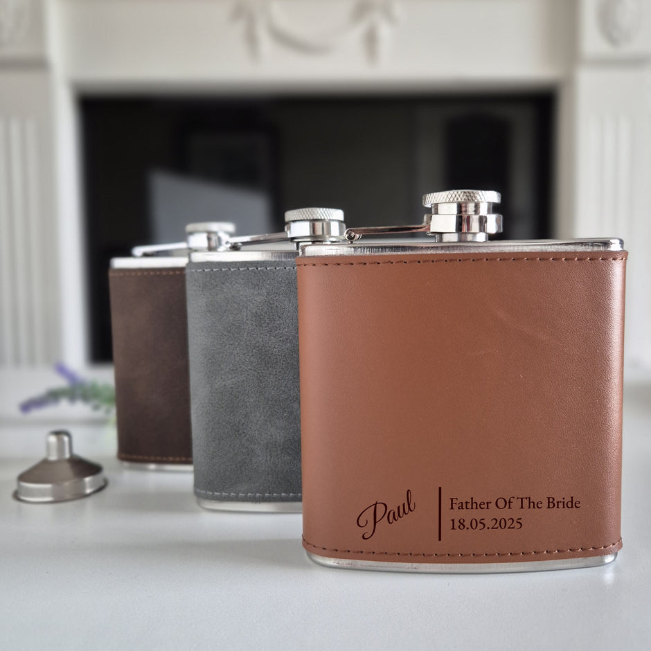 Personalised Hip Flasks – Laser Engrave UK